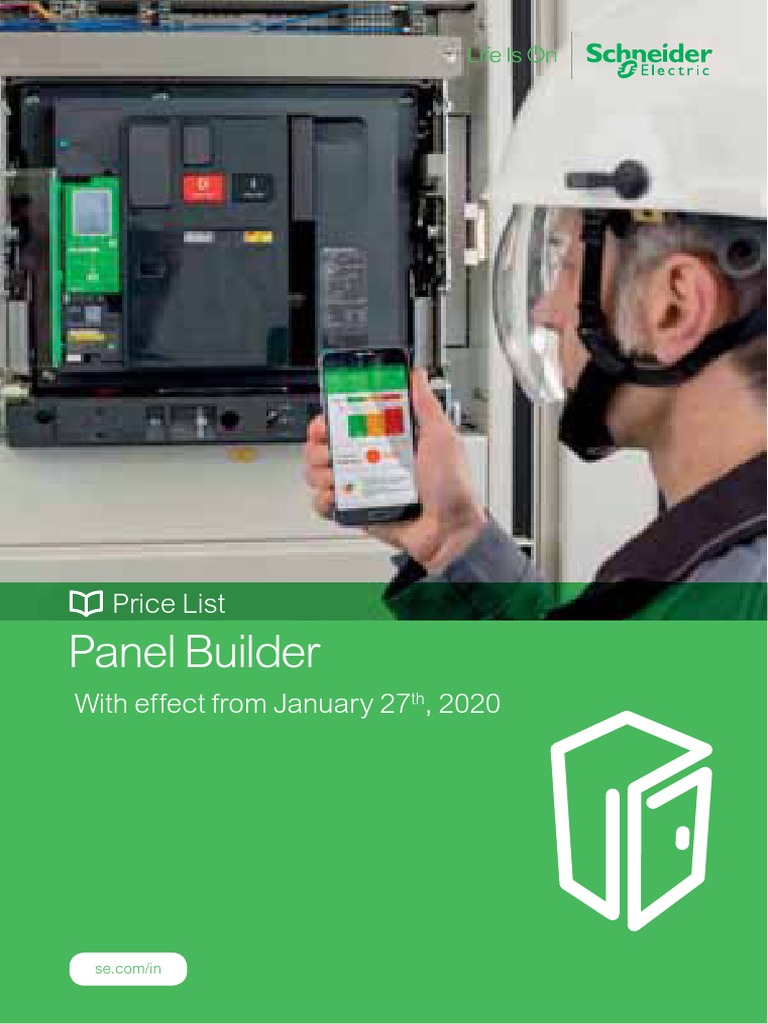Panel Builder: Price List | PDF | Electrical Equipment | Electricity