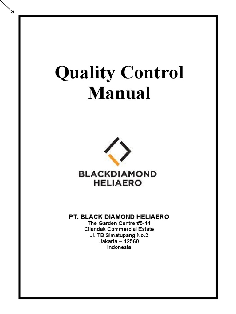 Quality Control Manual for Heliaero | PDF | Aviation | Aerospace