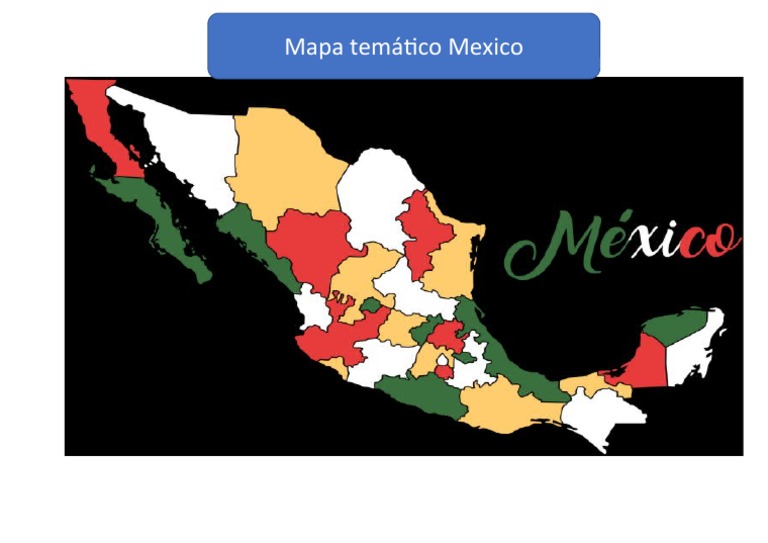 Mapa Tematico Mexico | PDF
