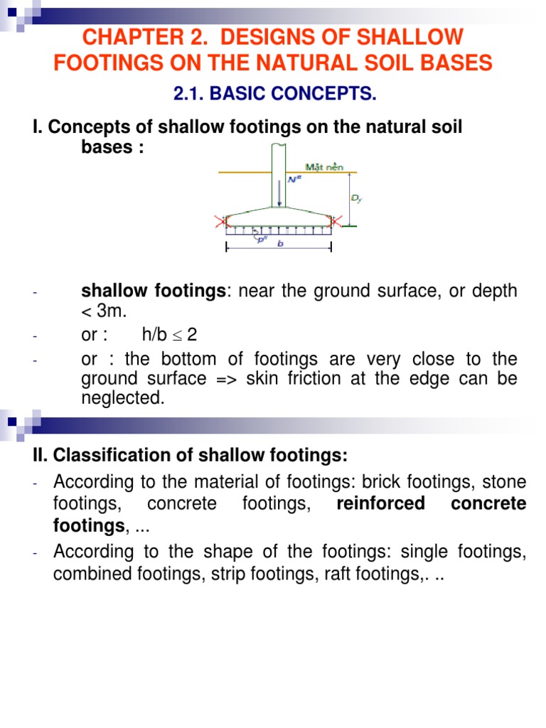 Chapter 2 Single Footings - Centered Loads - E-Learning - Compressed ...