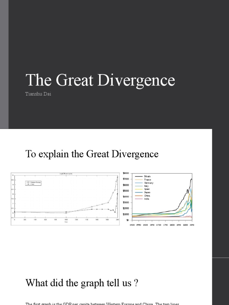 Great Divergence | PDF | Europe Travel | Colonialism