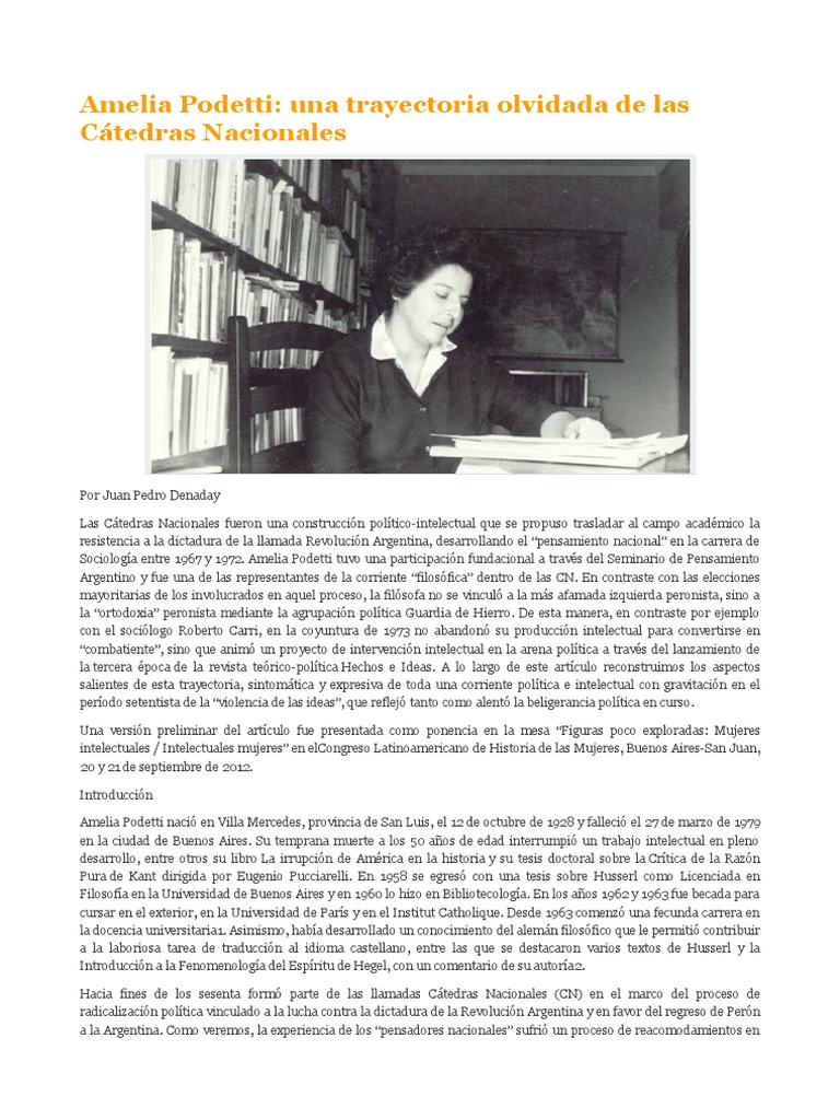 Amelia Podetti | PDF | Karl Marx | marxismo