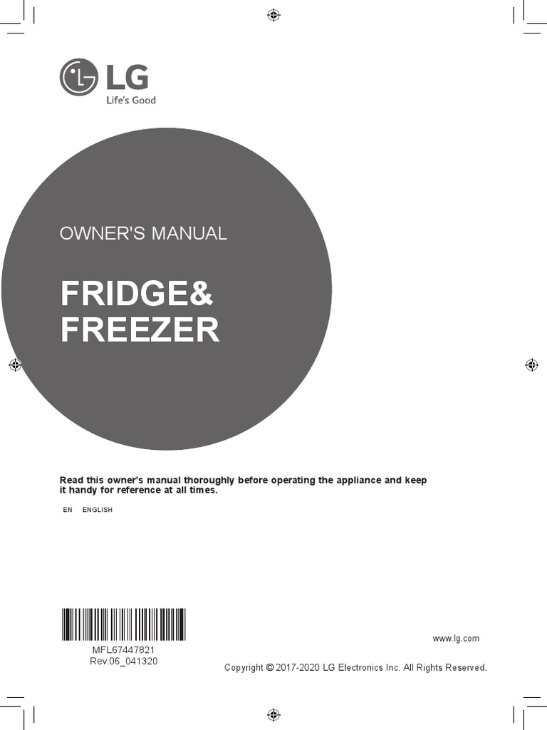 Fridge& Freezer: Owner'S Manual | PDF | Refrigerator | Ac Power Plugs ...