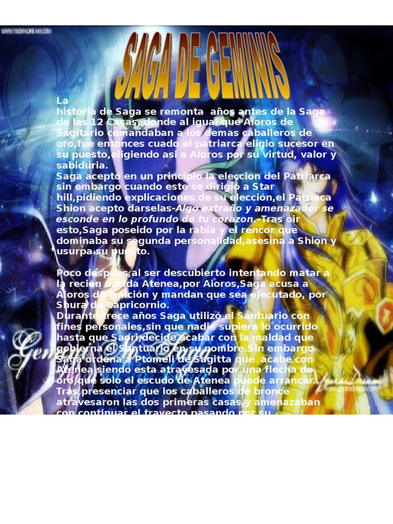 Saga | PDF