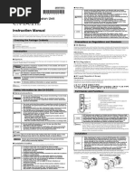 XG-X2000 Series: Controller Instruction Manual | PDF | Usb | Electrical ...