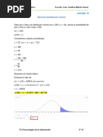 Prueba de Anderson Darling Ejemplo | PDF