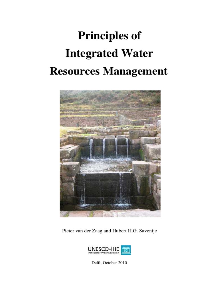 Principles of Integrated WRM PDF | PDF | Water Resources | Sustainability