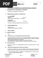 Flevomax 500mg Prospecto | PDF | Amamantamiento | El embarazo