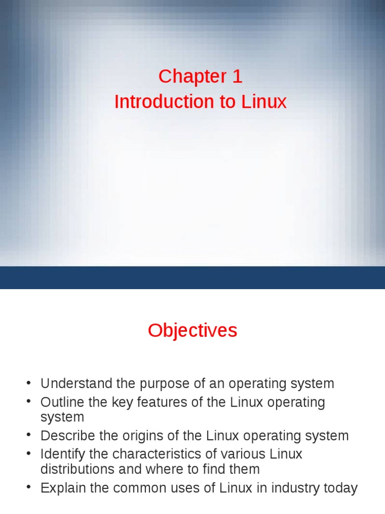 Introduction To Linux | PDF | Operating System | Linux