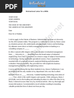 Sample Rank Letter | PDF | Career & Growth