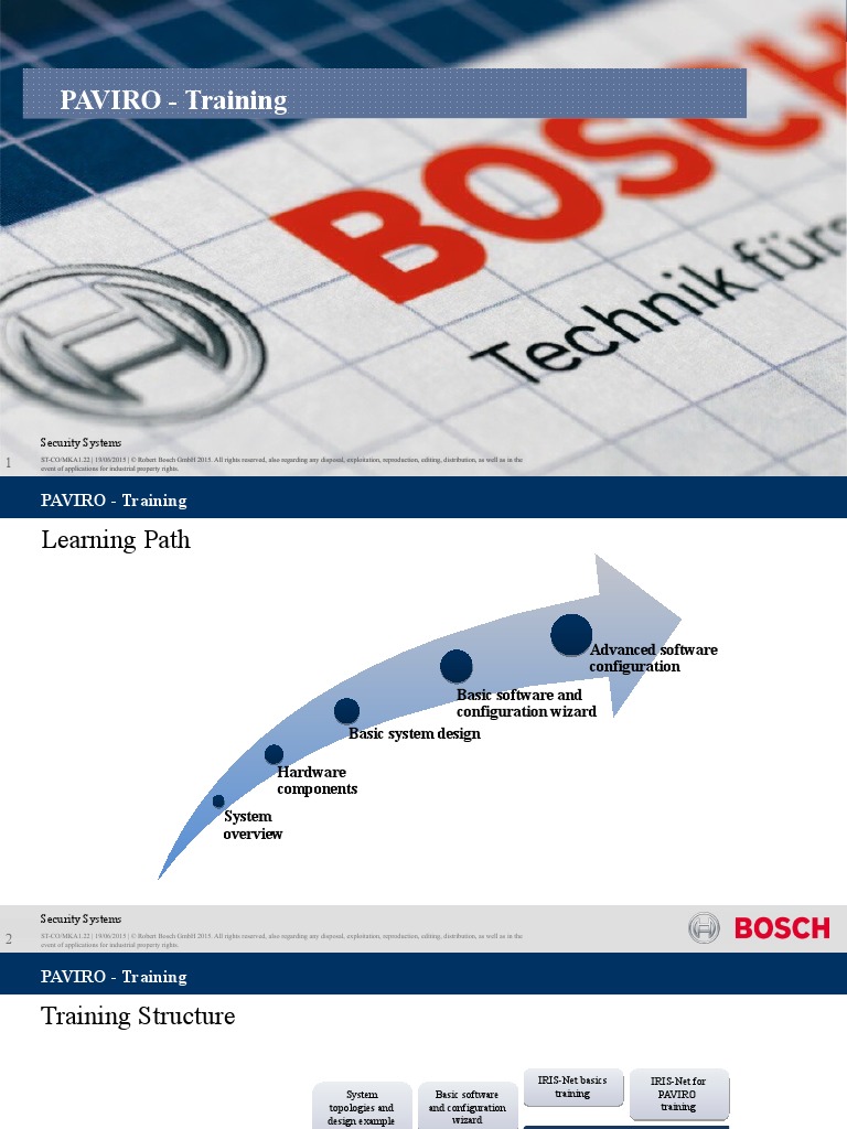PAVIRO - Training: Security Systems | PDF | Application Software ...