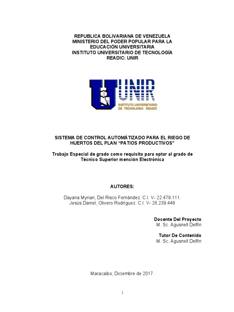 Tesis I y II | PDF | Ingeniería Informática | Informática