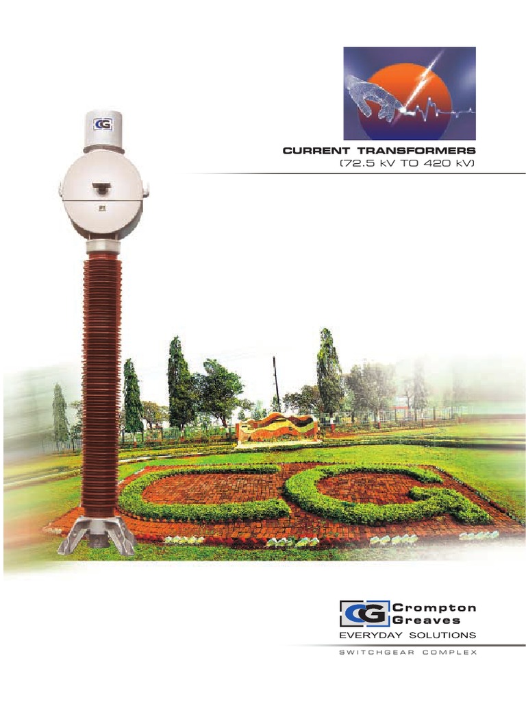 72.5 - 420kV Current Transformer (New) | PDF | Transformer | Components