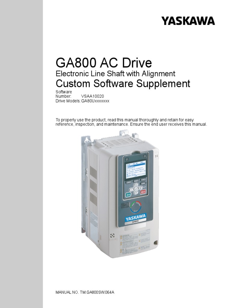 TM Ga800sw 064 | PDF | Acceleration | Parameter (Computer Programming)