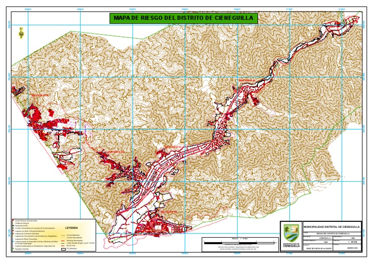 Mapa de Riego Distrito de Cieneguilla | PDF