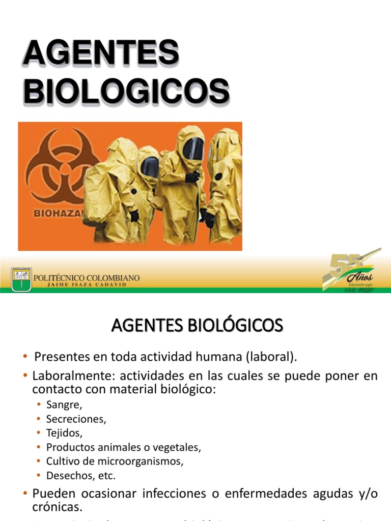 Agentes Biológicos | PDF | Rabia | Ántrax