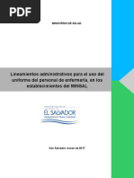 Manual de Uso Uniformes | PDF
