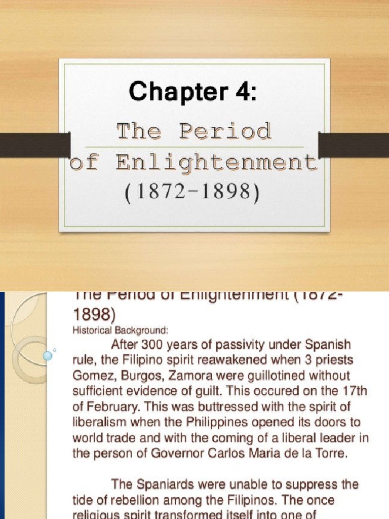The Period of Enlightenment | PDF | Philippines | Poetry