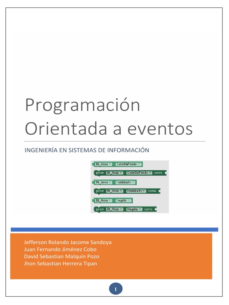 Orientada A Eventos | PDF | .NET Framework | Básico