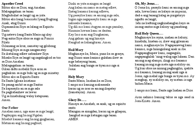 Apostles Creed | PDF