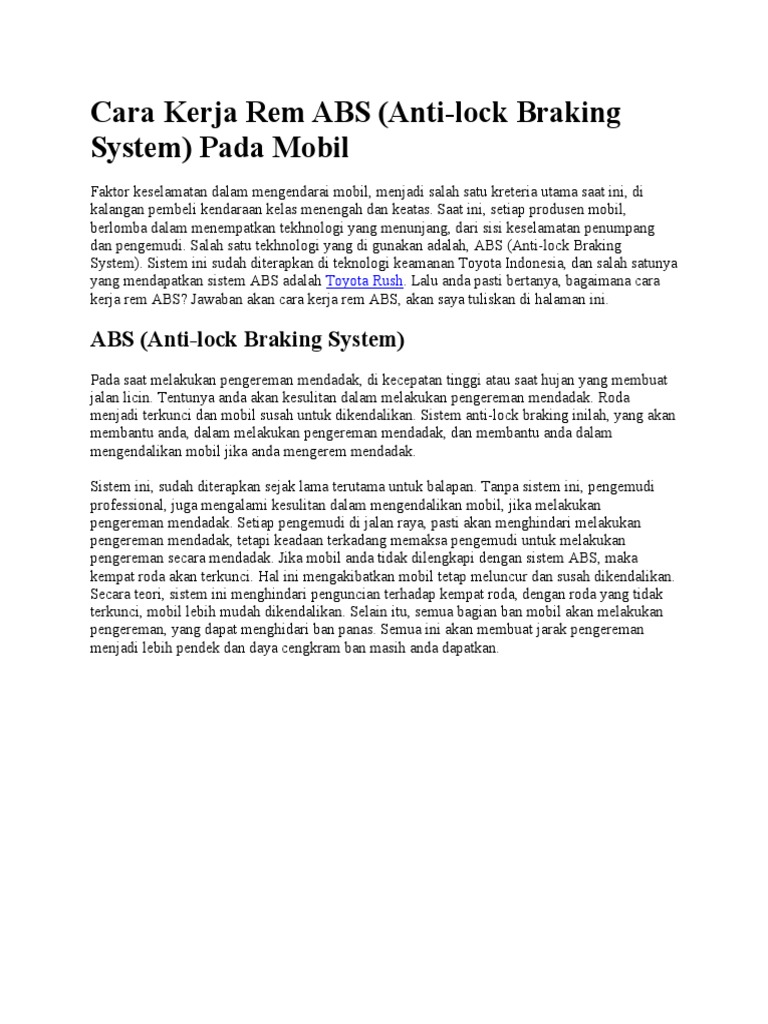 Rem ABS | PDF | Bisnis