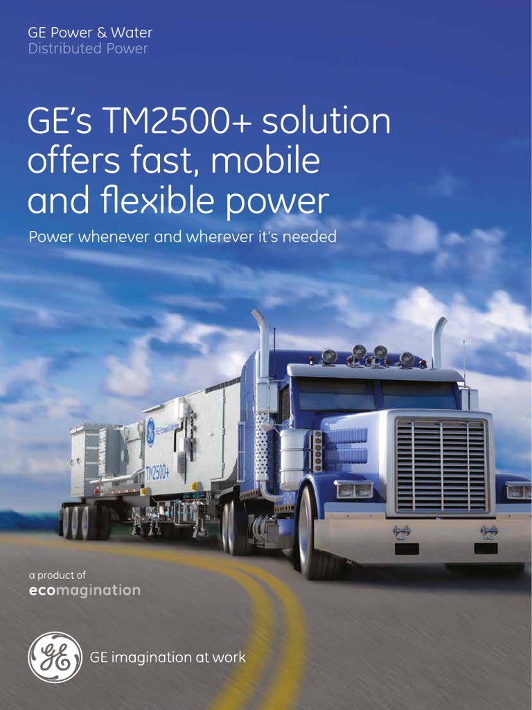 GE's TM2500+ Solution Offers Fast, Mobile and Flexible Power | PDF ...