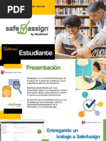 Guía de Uso de SafeAssign para Estudiantes | PDF | Archivo de ...