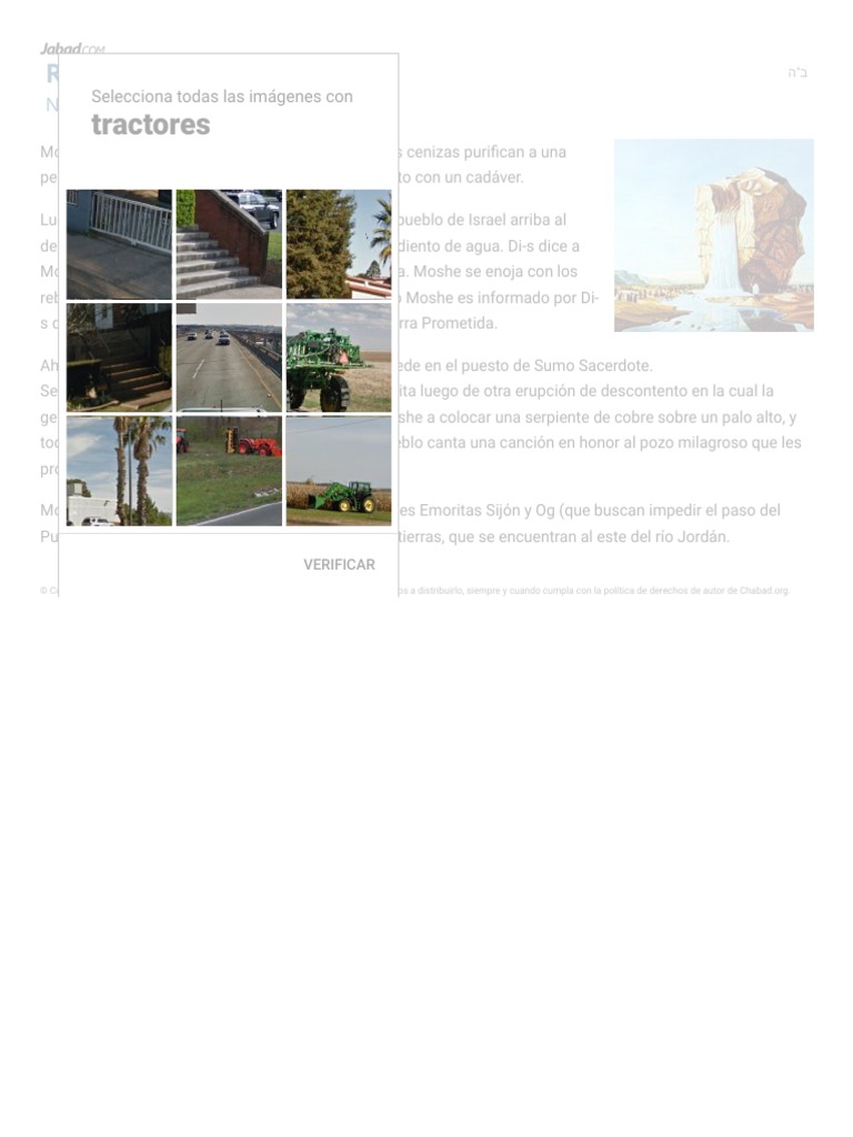 Resumen de La Parashá - Números 19-1-22 - 1 - Jukat | PDF