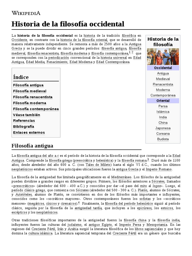 Historia de La Filosofía Occidental | PDF | Filosofia Medieval ...