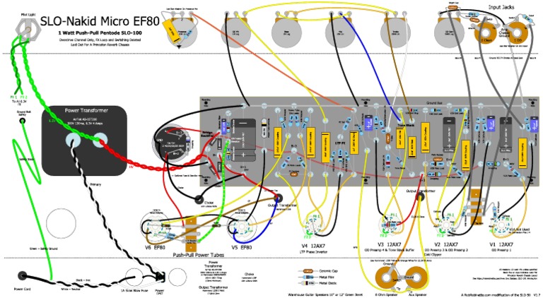 SLO-Nakid Micro EF80 Layout | PDF