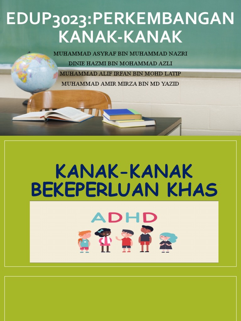 Tutorial ADHD Austism Disleksia Slow Learner | PDF