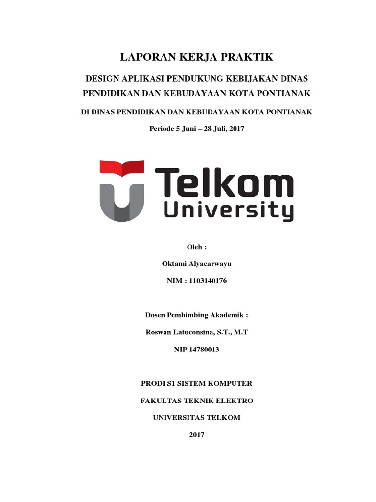 Laporan Magang Telkom University | PDF