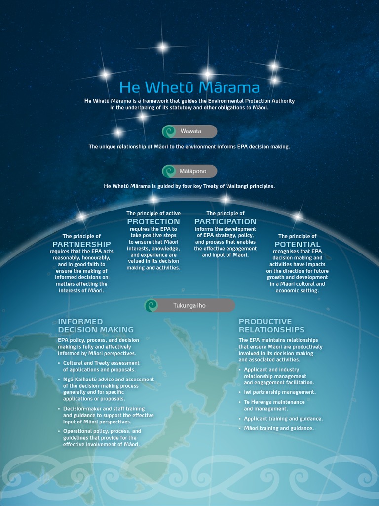 Māori Partnership in EPA Decision Making | PDF | United States ...