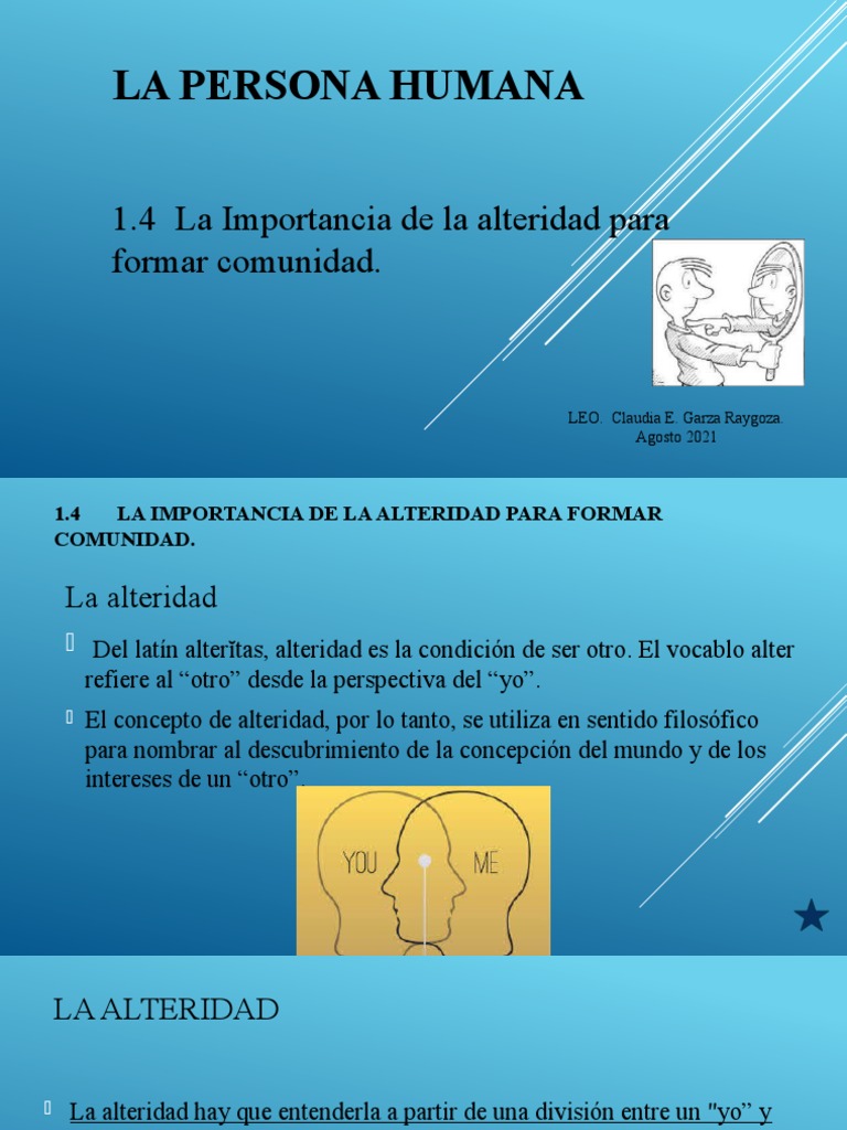 Importancia de la Alteridad y Dignidad Humana | PDF | Dignidad | Moralidad