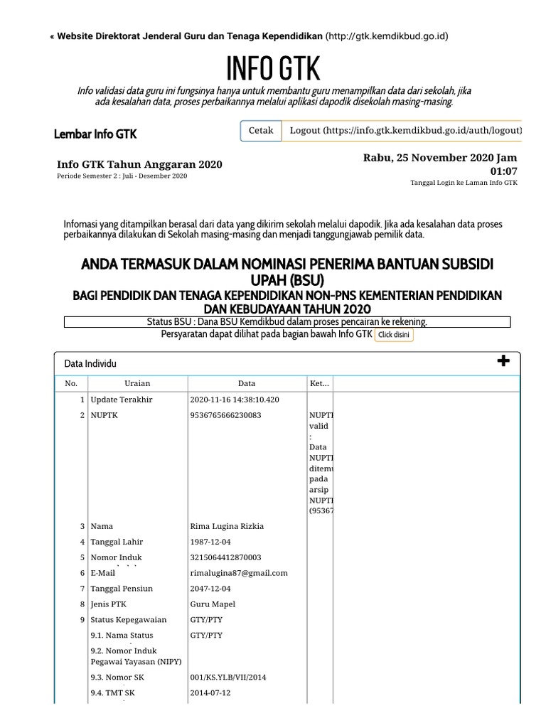 INFO GTK v.2020.2.0 | PDF