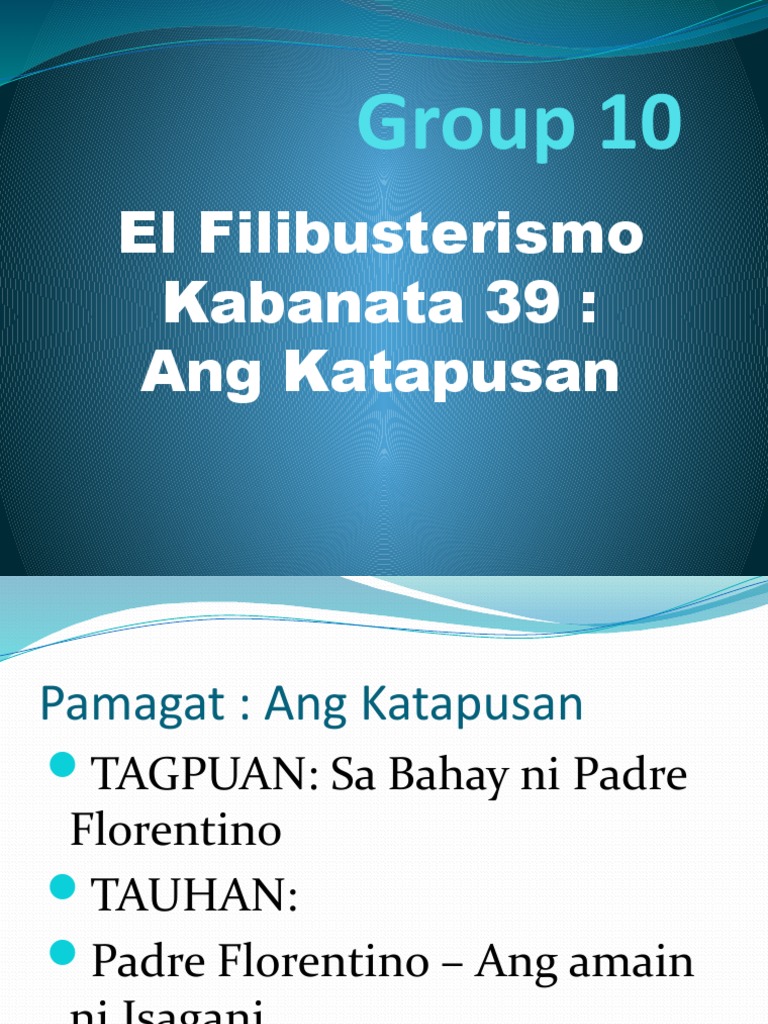 El Filibusterismo 10 | PDF
