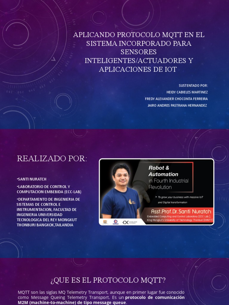 Aplicando Protocolo MQTT en El Sistema Incorporado para | PDF