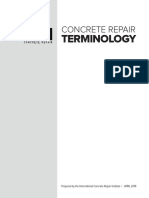 Concrete Terms and Industry Terminology | PDF | Concrete | Mortar (Masonry)