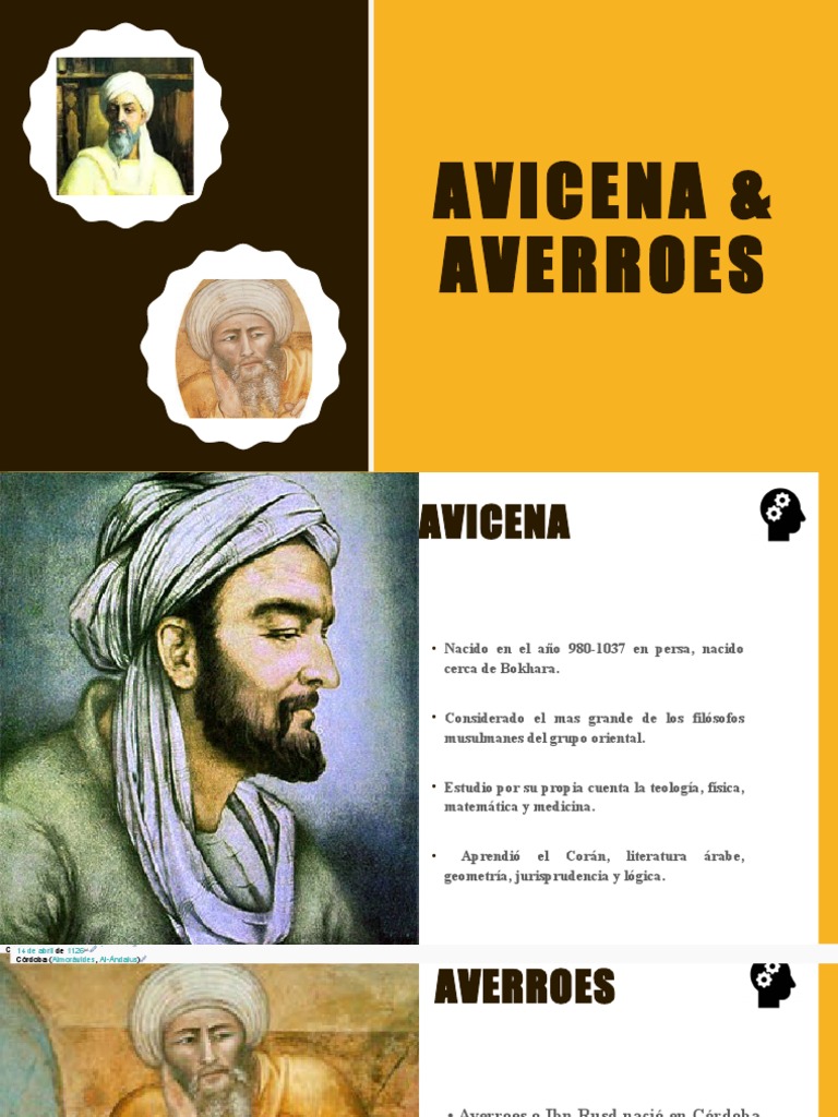 Filósofos Islámicos: Avicena y Averroes | PDF | Metafísica | Teorías ...