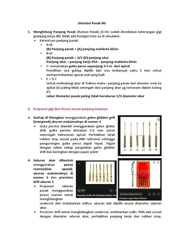 Simulasi Pasak MJ | PDF
