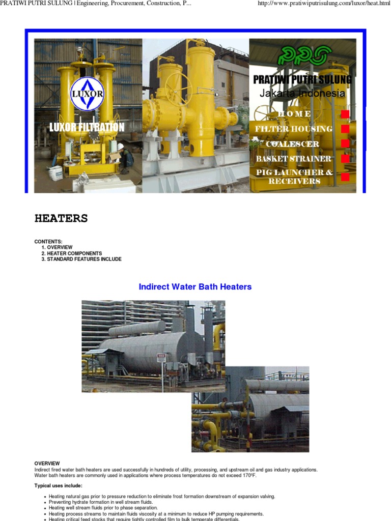 Water Bath Heater | PDF | Hvac | Heat