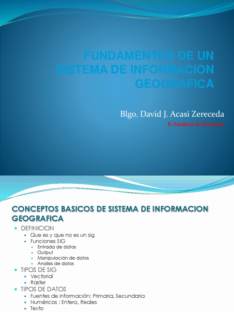 Exposicion ARCGIS | PDF | Sistema de información geográfica | Informática