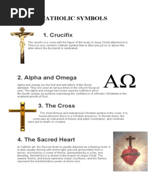 Catholic Symbols Of God
