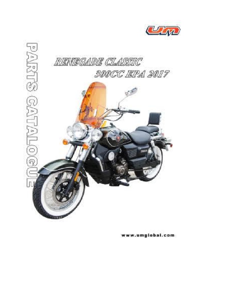 Renegade Clasica 300 | PDF | Piston | Motor Vehicle