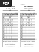 Dtr-Excel Template | PDF