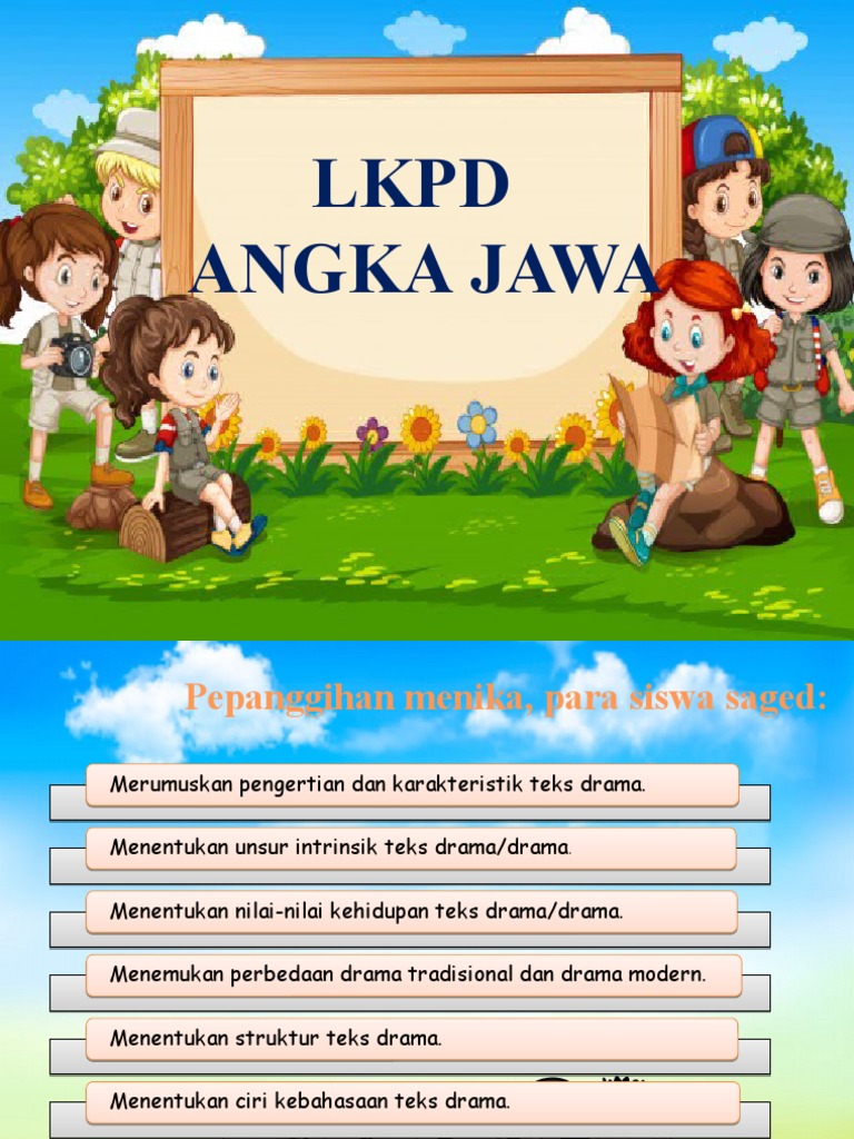 LKPD Angka Jawa | PDF