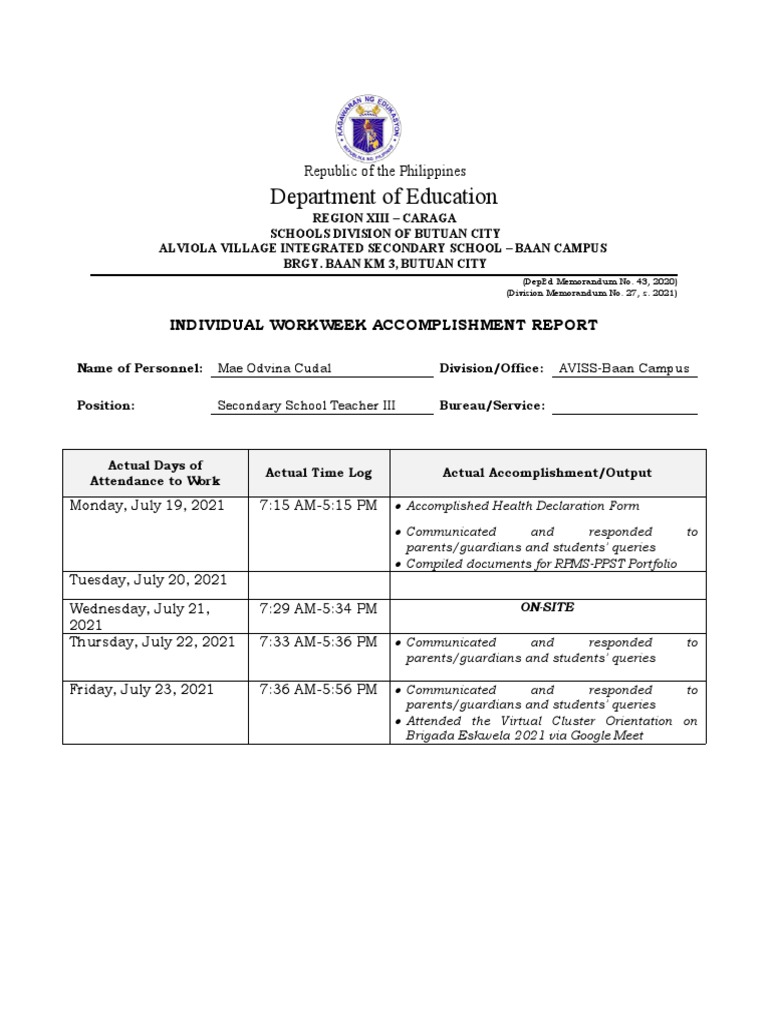 IWAR - July 19-23 | PDF