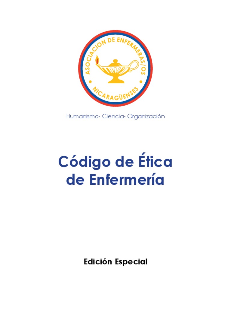 Codigo de Etica de Enfermería (Nicaragua) | PDF | Moralidad | Enfermería