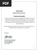 Industrial Visit Report Template | PDF | Factory | Packaging And Labeling