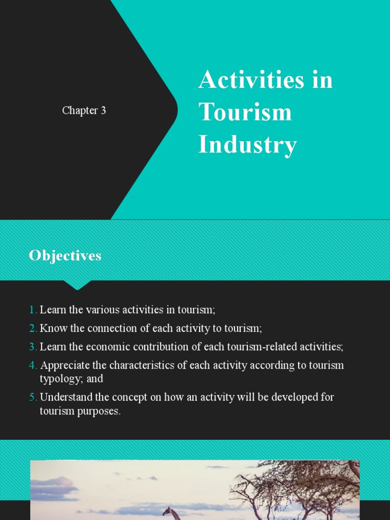 Activities in the Tourism Industry | PDF | Adventure Travel | Tourism